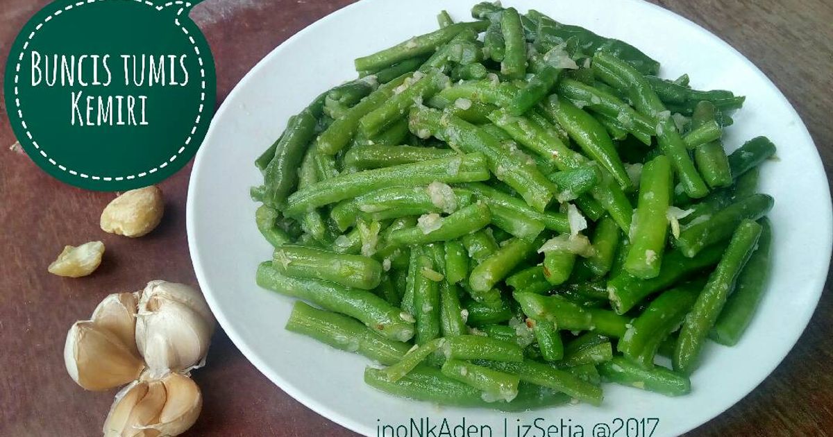 Resep sayur balita buncis rumahan enak dan mudah - Cookpad