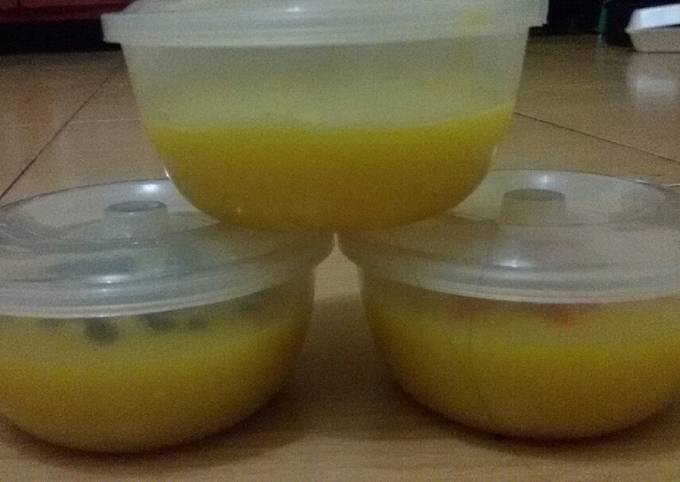 Resep Pudding labu kuning oleh deviloe - Cookpad