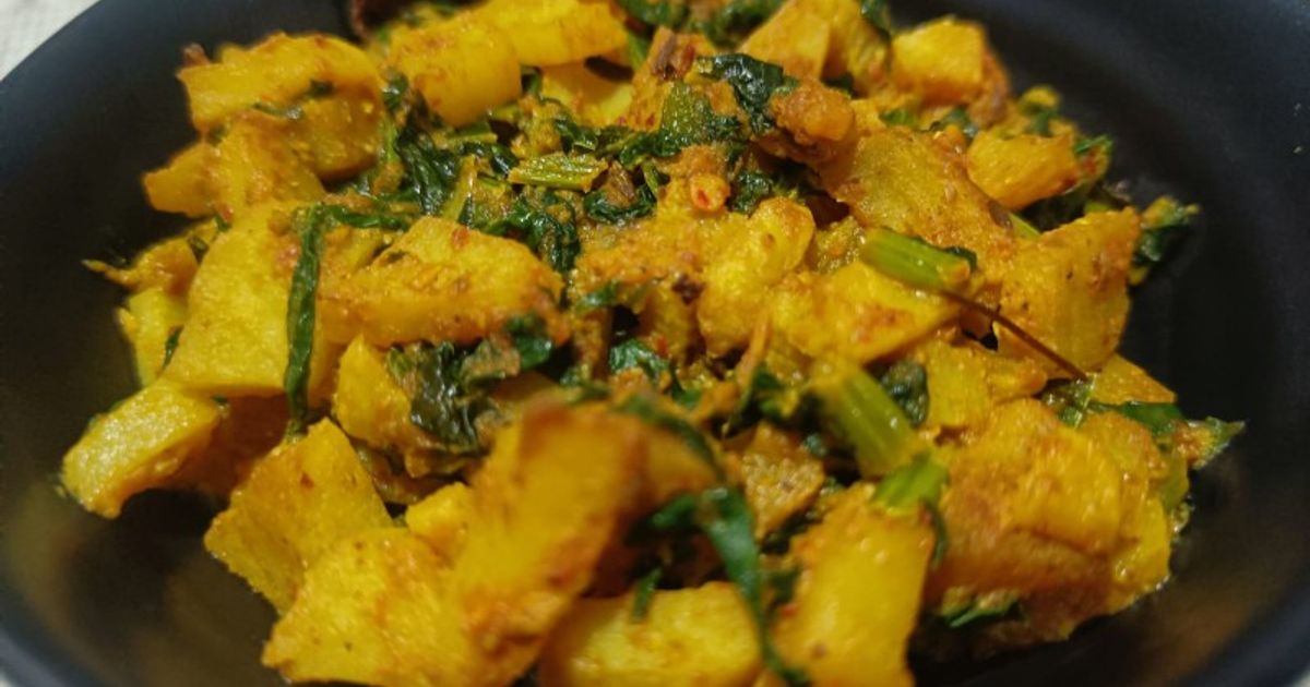 Mooli K Patte Ki Masaledar Sabzi Recipe by Chef Tripti Saxena - Cookpad