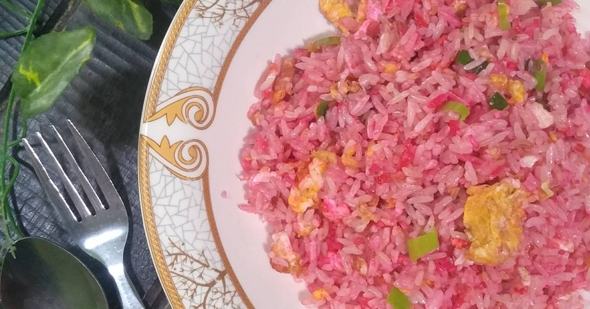 1.208 resep nasi pink enak dan mudah - Cookpad