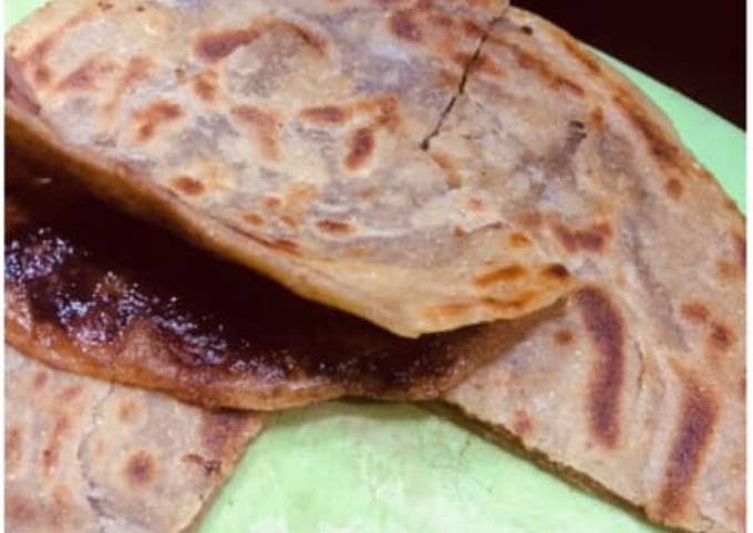 Nutella paratha Recipe by Maha azeem - Cookpad