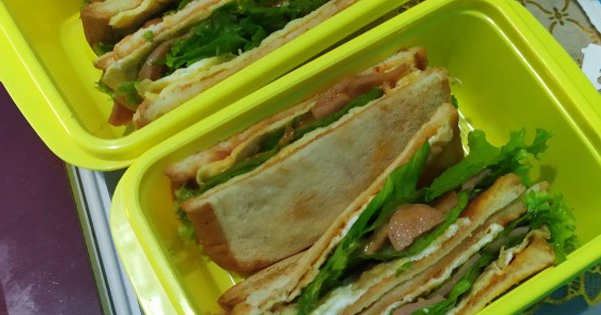 2.123 resep sandwich roti tawar enak dan sederhana - Cookpad