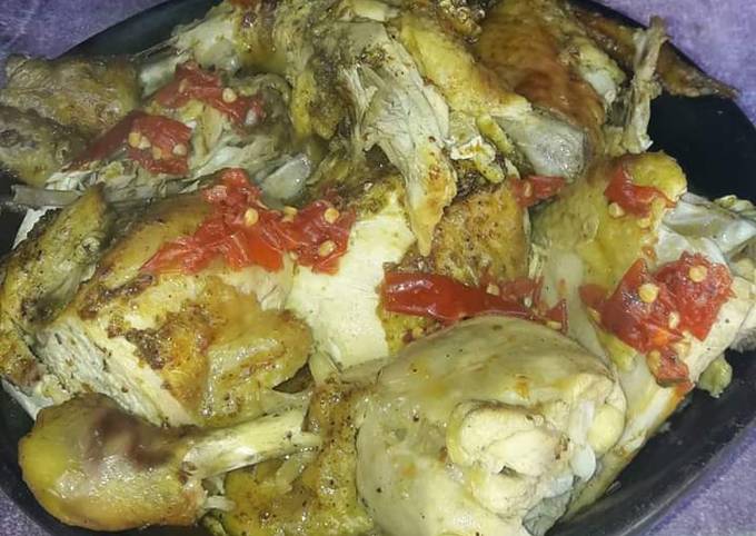 Pollo al curry picante en disco Receta de Christian - Cookpad