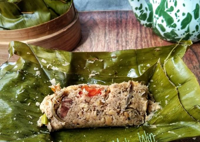 Resep Botok Tempe teri petai oleh Mak Win - Cookpad