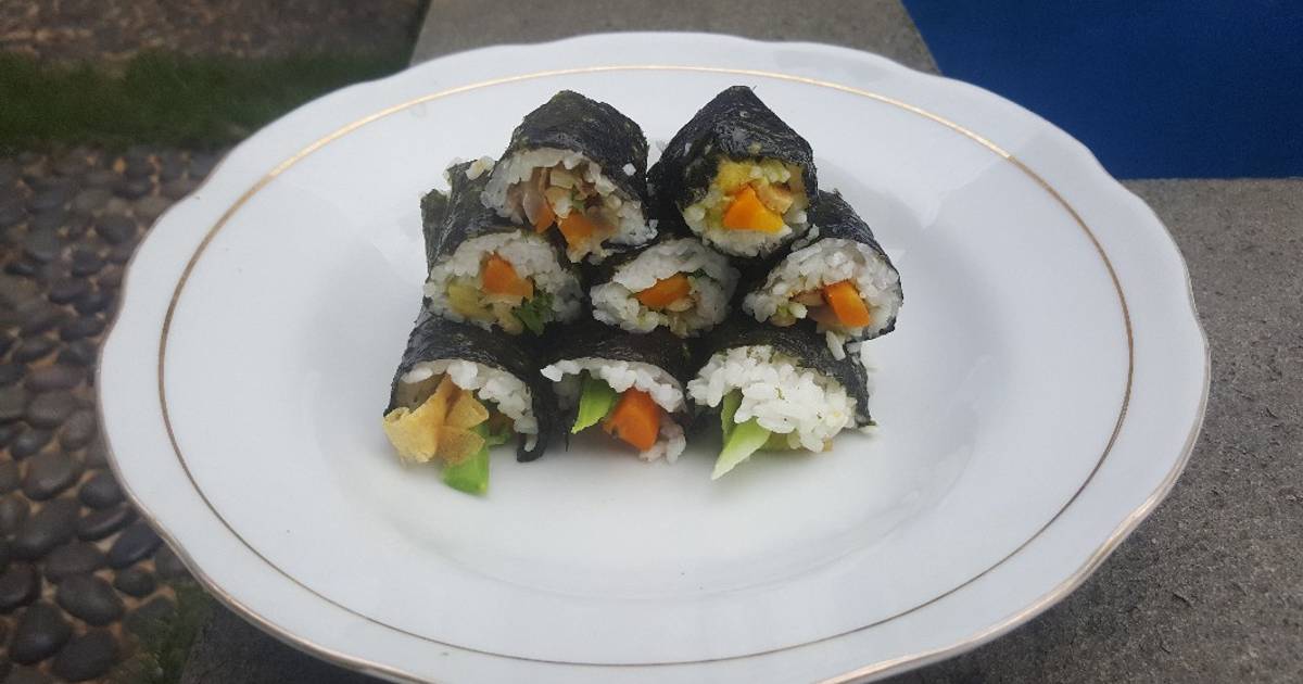 369 resep sushi sayuran enak dan sederhana ala rumahan - Cookpad