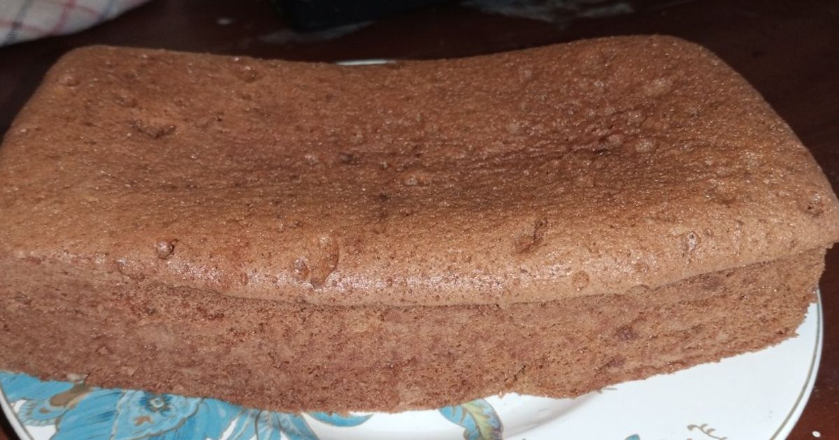 Resep Sponge Cake Coklat oleh eva fadhila - Cookpad
