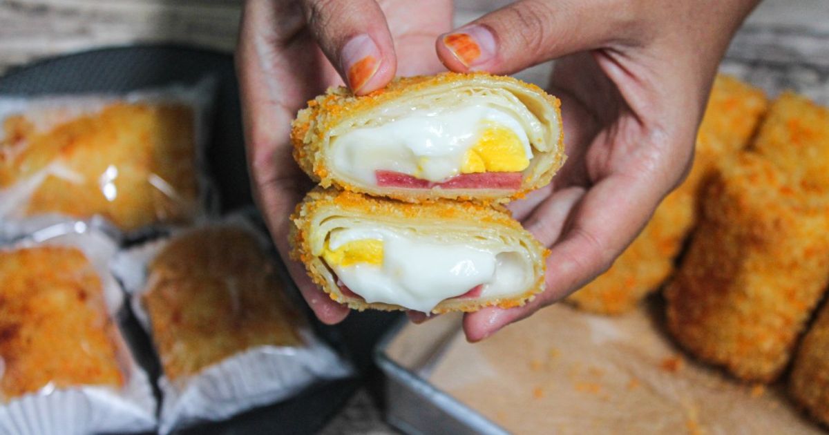 Resep risol mayones tanpa susu rumahan enak dan mudah - Cookpad