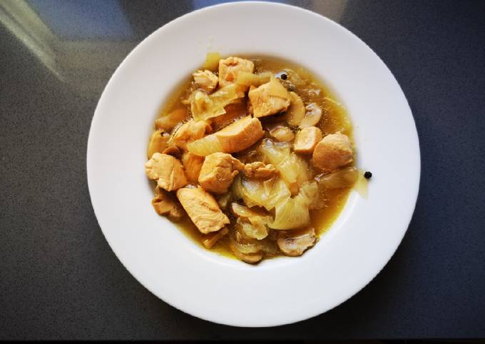 Pollo Rustido multicooker Receta de Mario Atanasio- Cookpad