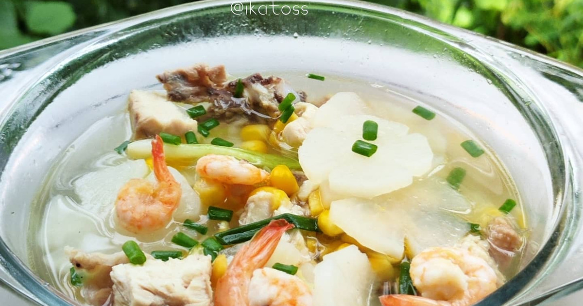 Resep Sup Lobak oleh yoyominos - Cookpad