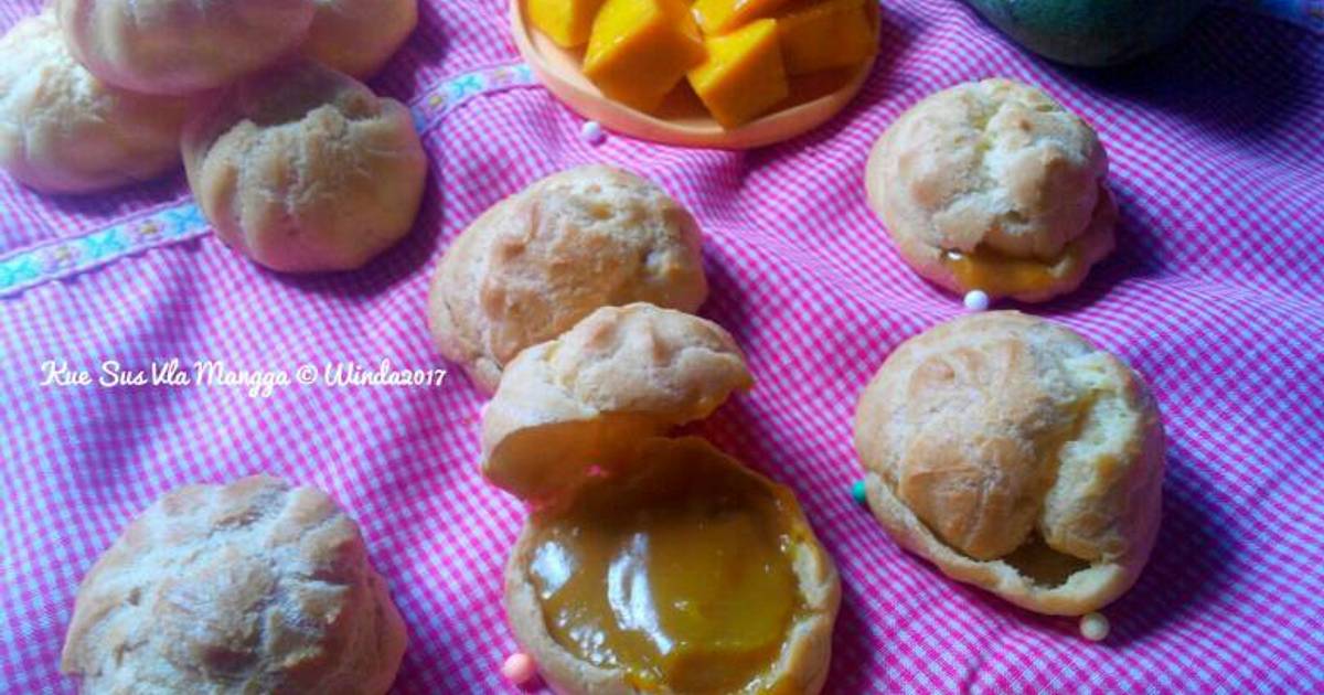 37 resep kue sus isi vla mangga enak dan mudah - Cookpad