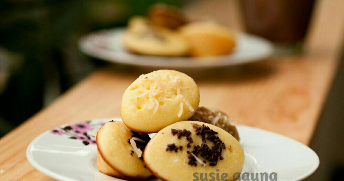 Resep Kue Cubit Original & Mocca oleh Susi Agung - Cookpad