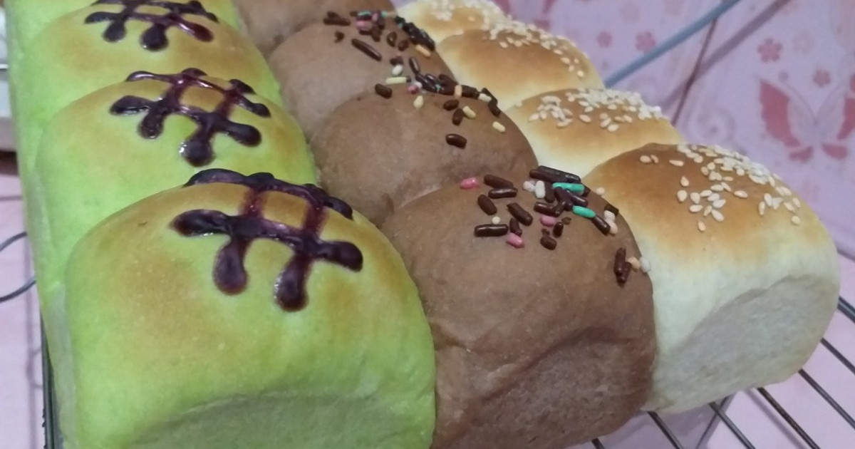 Resep Roti Kasur 3 Rasa Homemade oleh Fiky ria irjayanti 2 - Cookpad