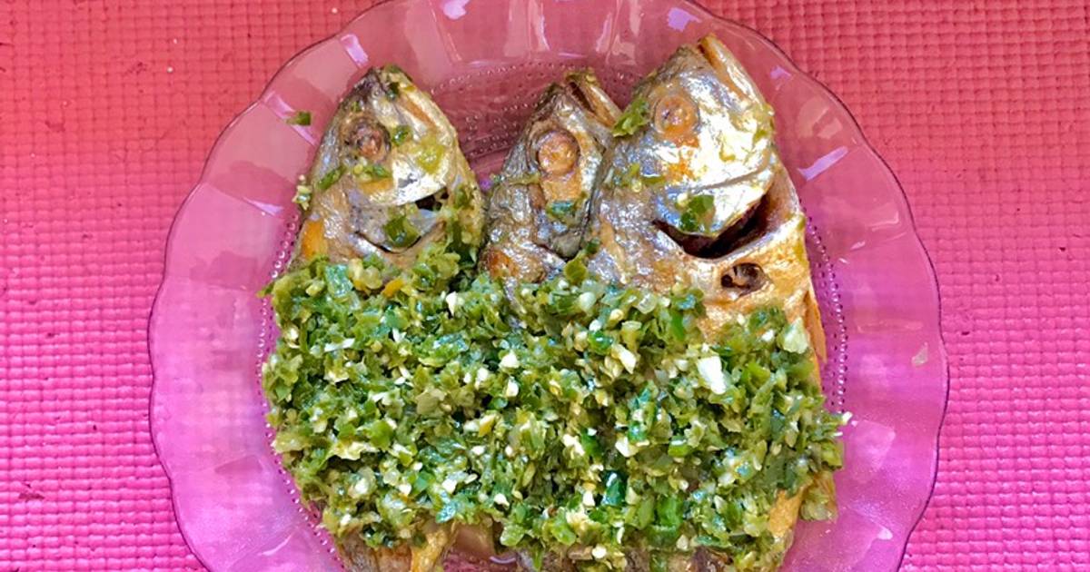 Resep Ikan Goreng Cabe Ijo oleh Lisya Bella Putri - Cookpad