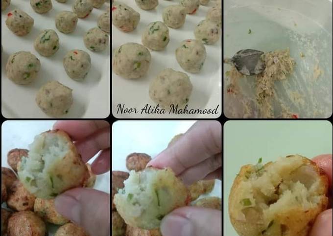 Resipi Cucur Ikan Bilis oleh Noor Atika Mahamood - Cookpad