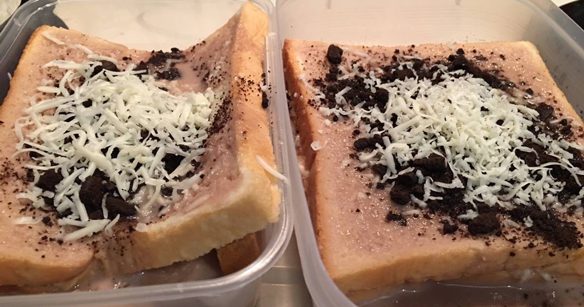 Resep Setup roti tawar keju oreo oleh Erliana Tan - Cookpad