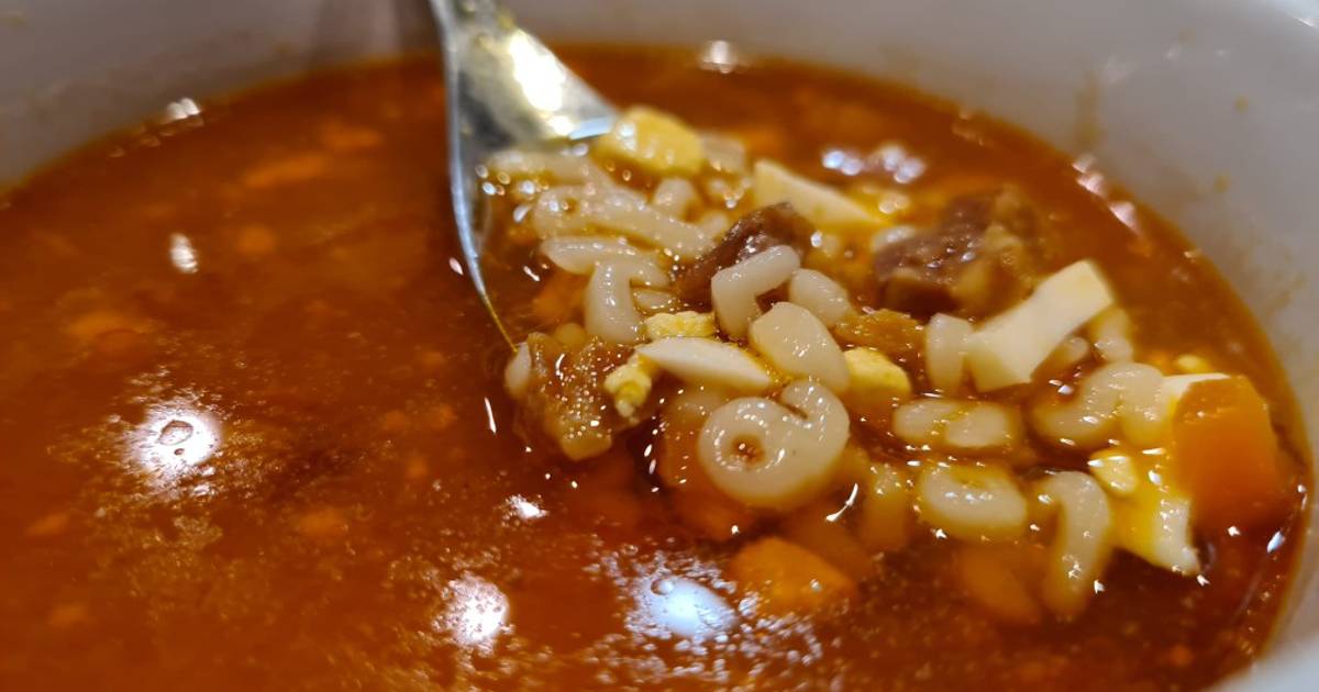 Sopa de pasta - 2.063 recetas caseras- Cookpad