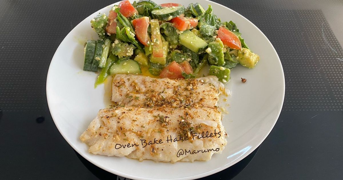 Oven Bake Hake Fillets Recipe by Pakprawee - Cookpad