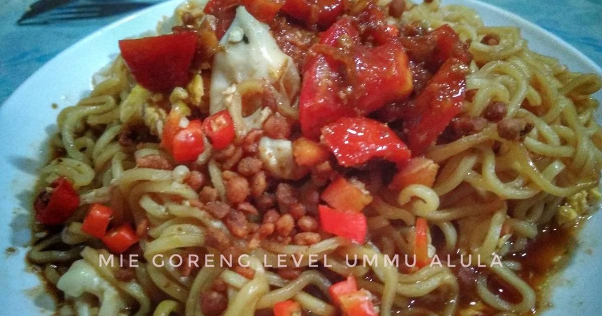 Resep Mie Goreng Level oleh Ummu Alula - Cookpad