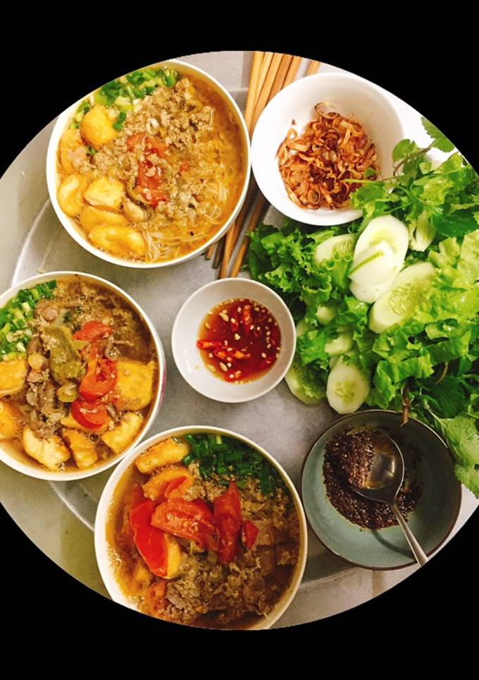 Cách Làm Món Bún riêu bò của Đỗ Hồng Nhung - Cookpad