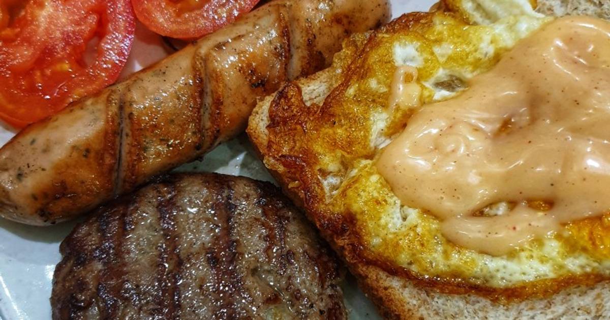 Resep Simple English Breakfast (ala aku) oleh Setya Rini - Cookpad