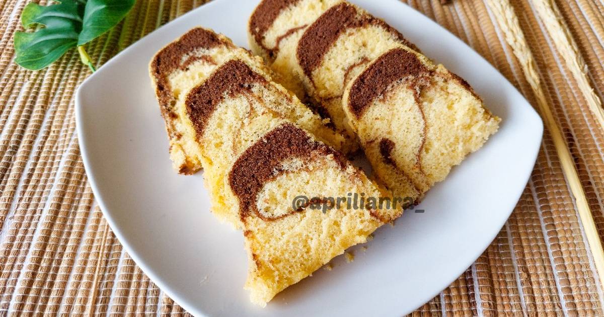Resep Marble Cake Part 1 oleh Aprilia Rahma ️ - Cookpad