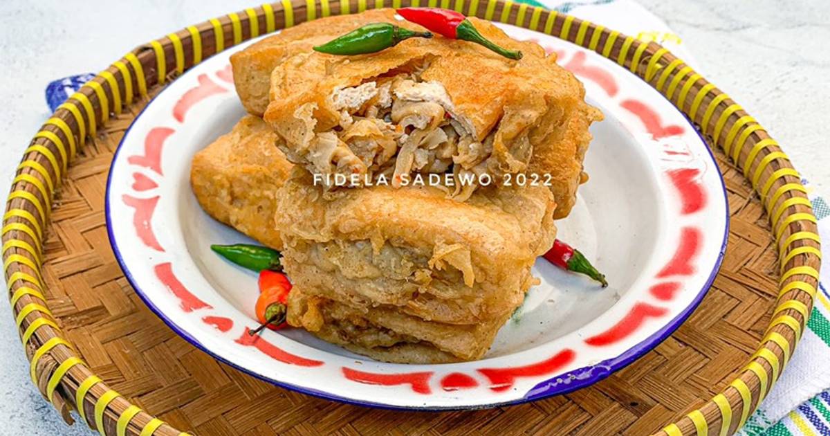 606 resep tahu mercon isi jamur enak dan mudah - Cookpad