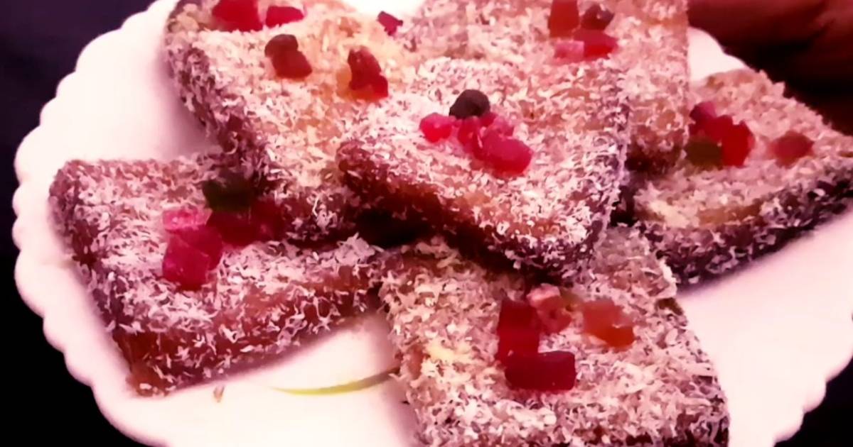 Sweet Bread Toast Recipe by Safina Khan - Cookpad