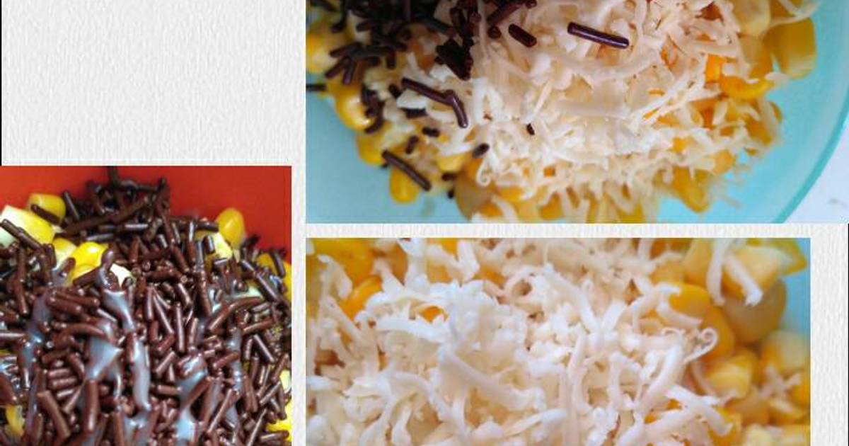 Resep Jagung susu keju (jasuke) Jagung susu coklat (jasuka) oleh Siti ...