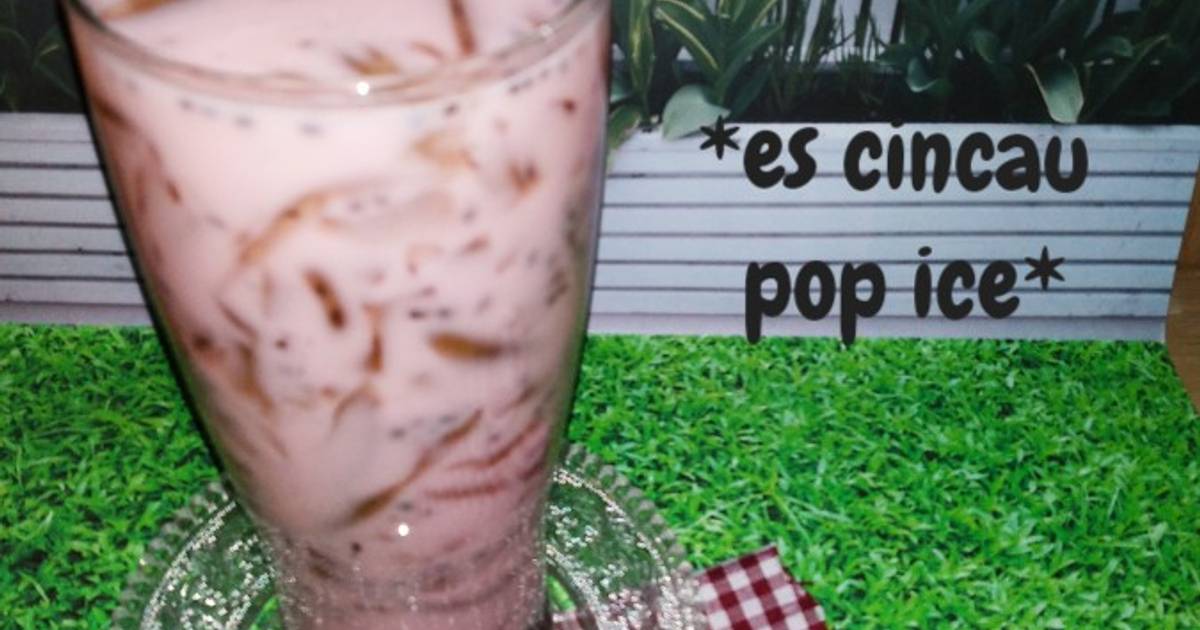 Resep *es cincau pop ice* oleh ati dewanthi - Cookpad