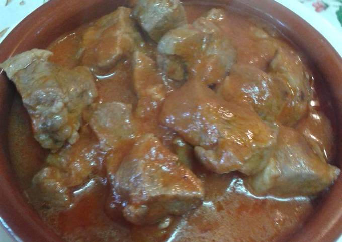 Magra con tomate Receta de Janet de la Puente - Cookpad