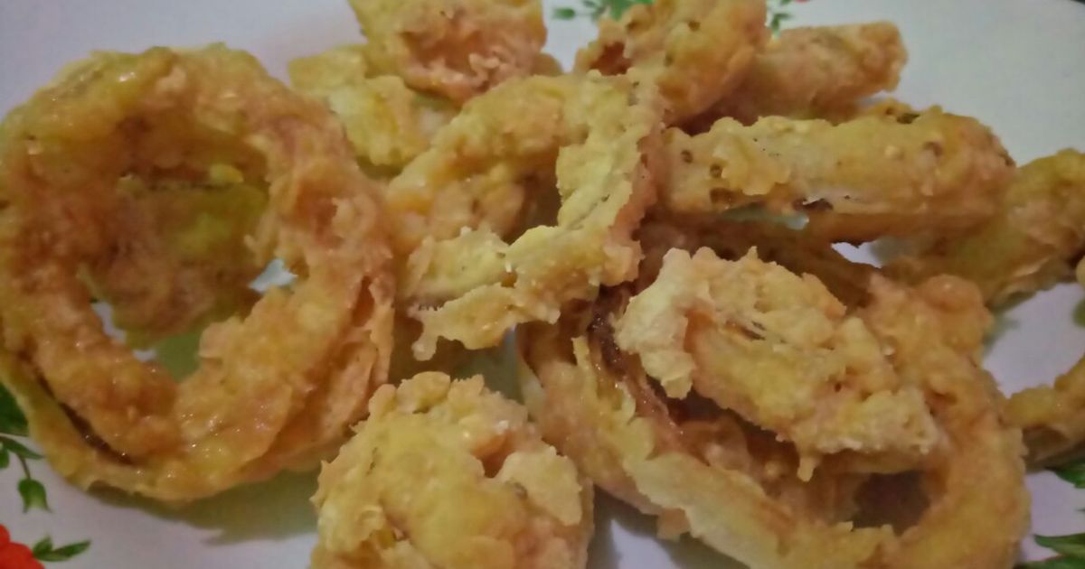 Resep Crispy Onion Ring oleh ovhy - Cookpad