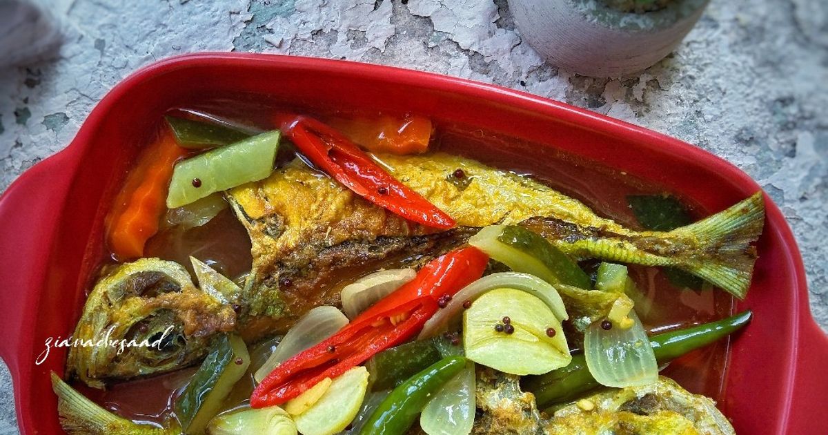 Resipi Masak Cuka Ikan Uji Rashid A.K.A Ikan Lolong oleh Ziana Chesaad ...