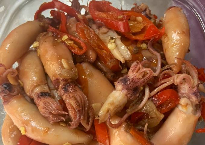Resep Cumi Asin #menusimpel oleh poppy - Cookpad