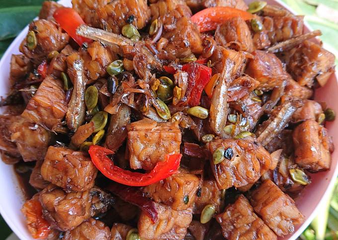 Resep Tumis Tempe Teri Lamtoro oleh Geby Sabrina Ekawati Dimjati - Cookpad