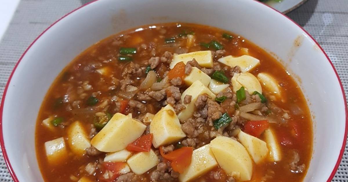 Resep Mapo tofu oleh melisaayu - Cookpad