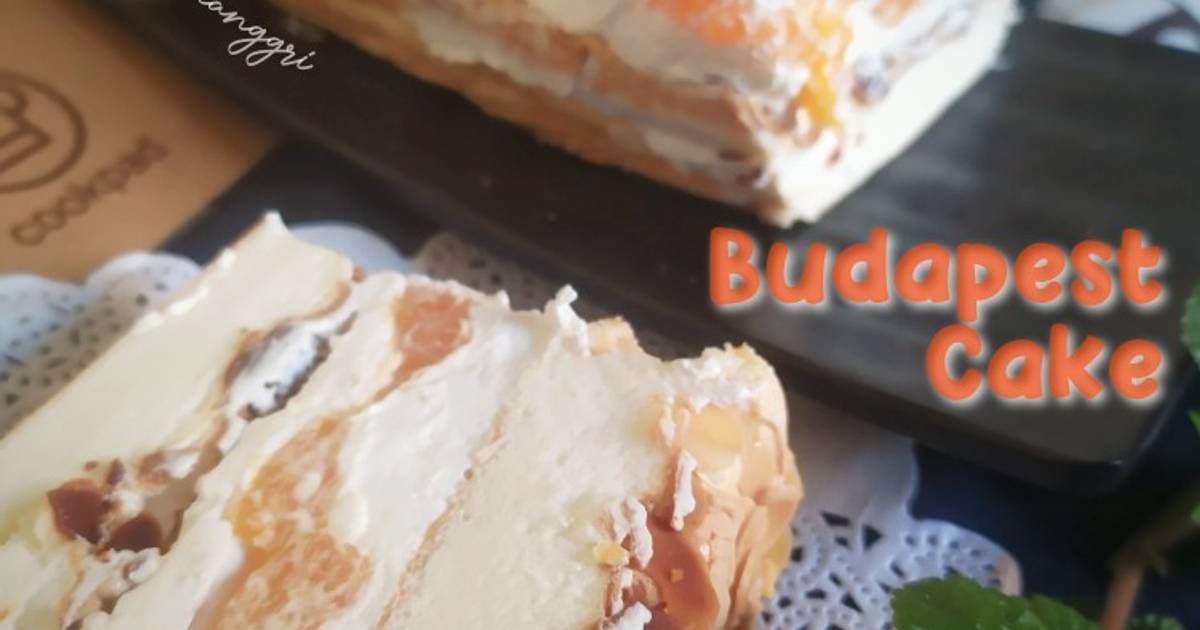 Resep Budapest Cake oleh Aanggie Cooking - Cookpad