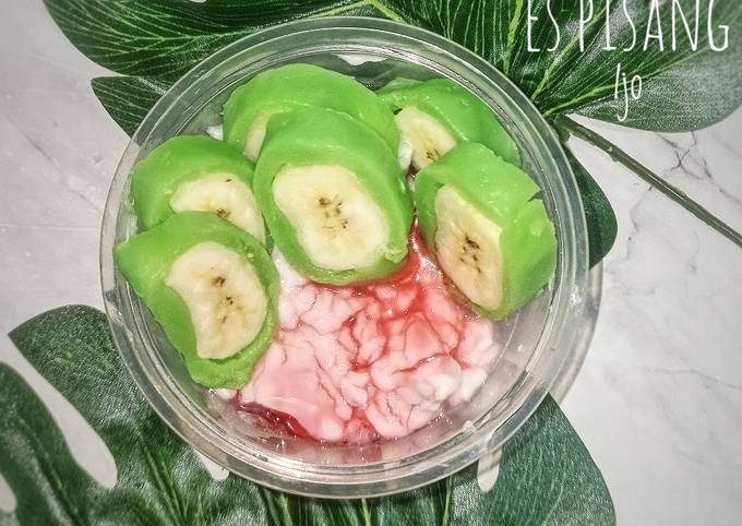 Resep Es Pisang ijo oleh Elitaprtm - Cookpad