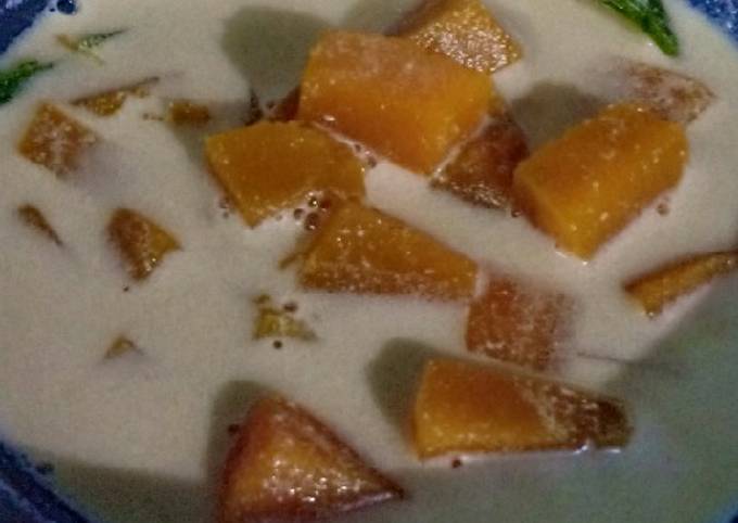 Resep Kolak susu labu kuning oleh Dessi Kumalasari - Cookpad