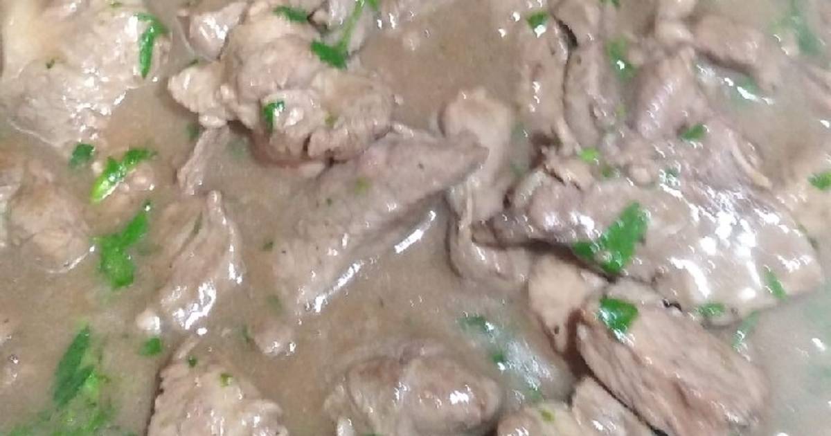 Μπριζόλες λαιμού με σάλτσα κρασιού συνταγή από τον/την Kostadina Keri ...