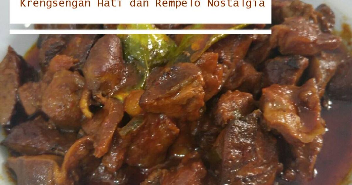 Resep rempelo ati rumahan enak dan mudah - Cookpad