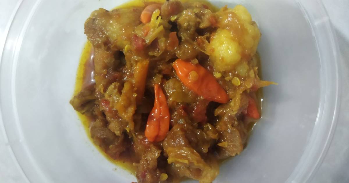 Resep Oseng mercon tetelan sapi oleh Dwi Endah - Cookpad