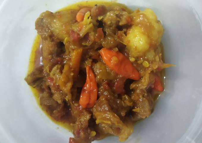Resep Oseng mercon tetelan sapi oleh Dwi Endah - Cookpad