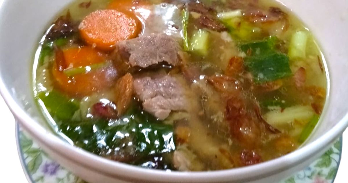Resep sop kambing masako rumahan enak dan mudah - Cookpad