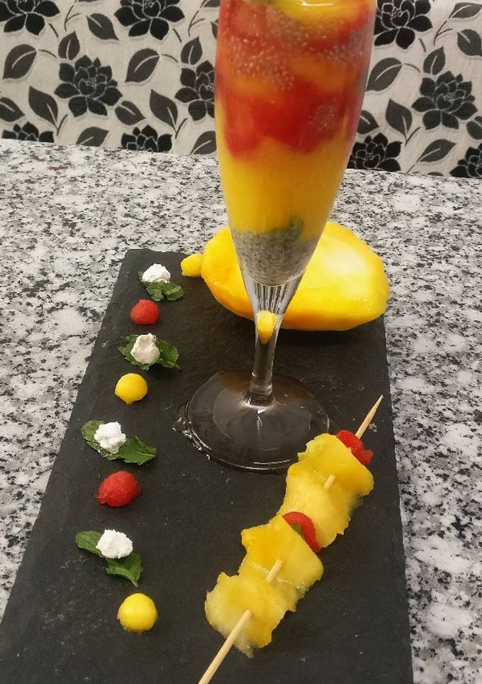 Mango smoothie combine with watermelon pulp Recipe by Chef Alka Singh ...