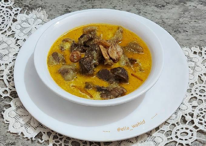 Resep Gulai Kepala Sapi oleh Elia Wahid - Cookpad