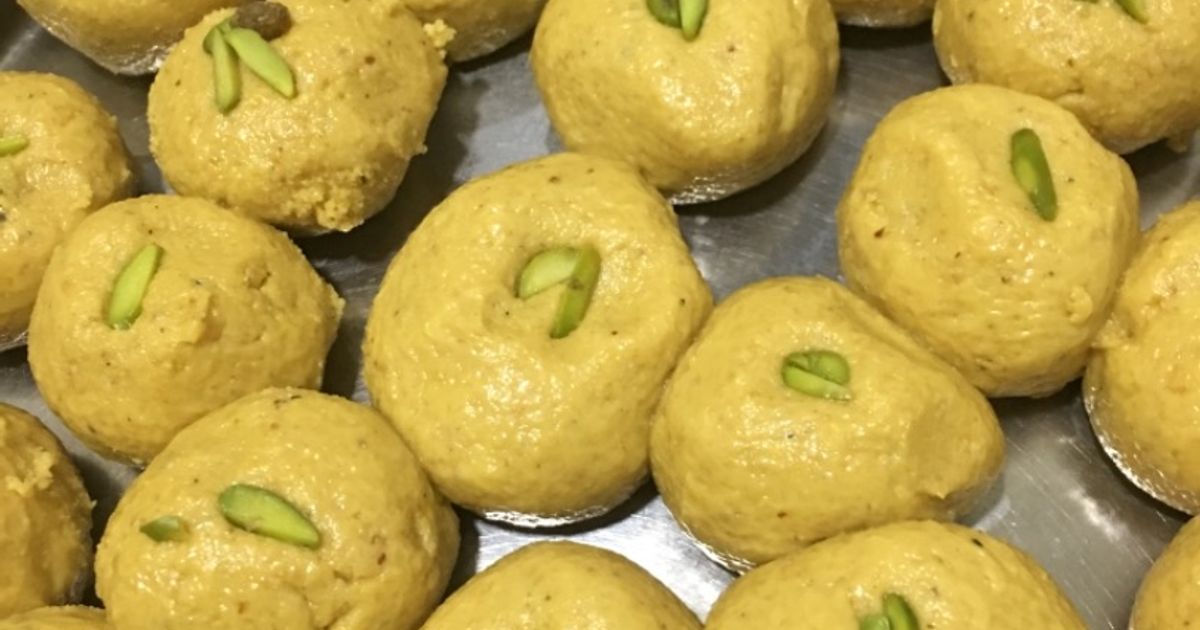 Besan Ladoo Recipe by Neha Nikul Raval - Cookpad