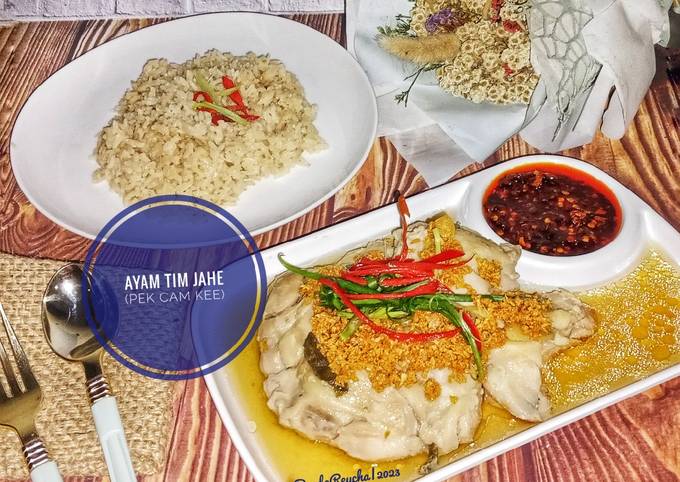 Resep 595. 🐔Ayam Tim Jahe (Pek Cam Kee) & Chili Oil oleh Intan Zahra Al ...