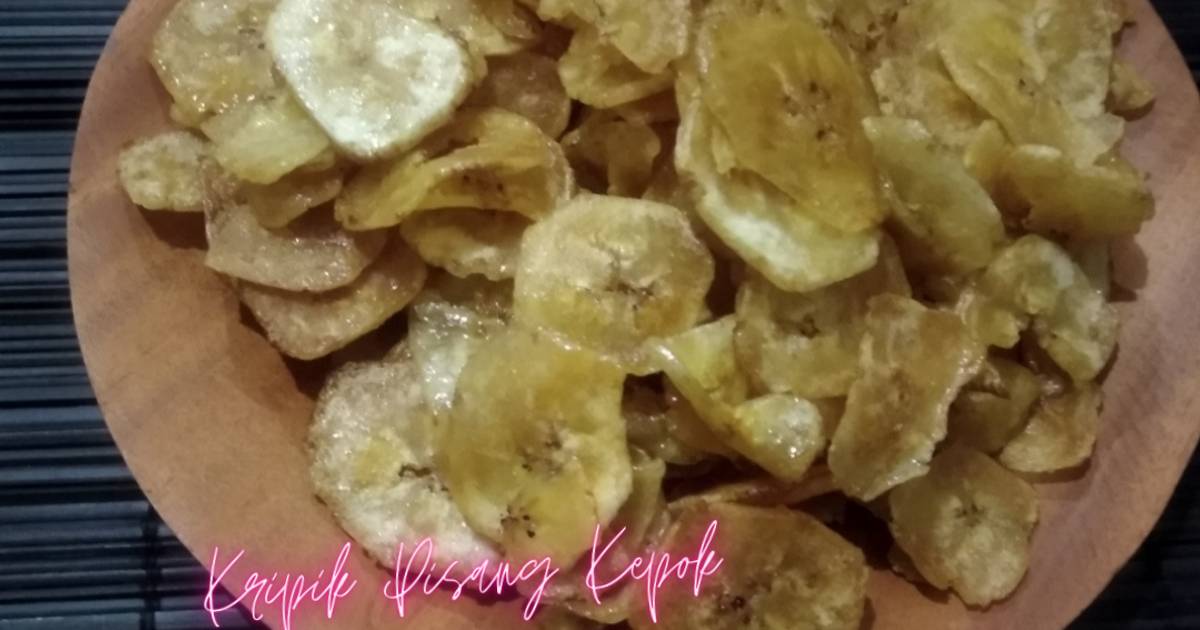 Resep Kripik Pisang Kepok oleh Qurrotul Ain - Cookpad