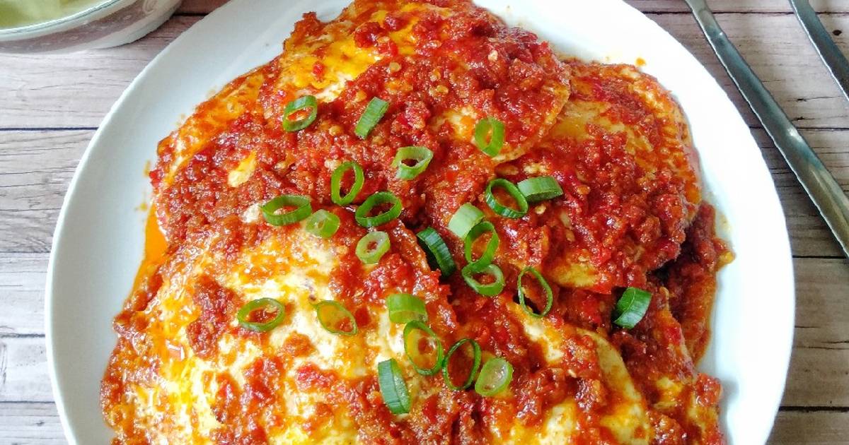 1.249 resep telor ceplok balado enak dan mudah - Cookpad