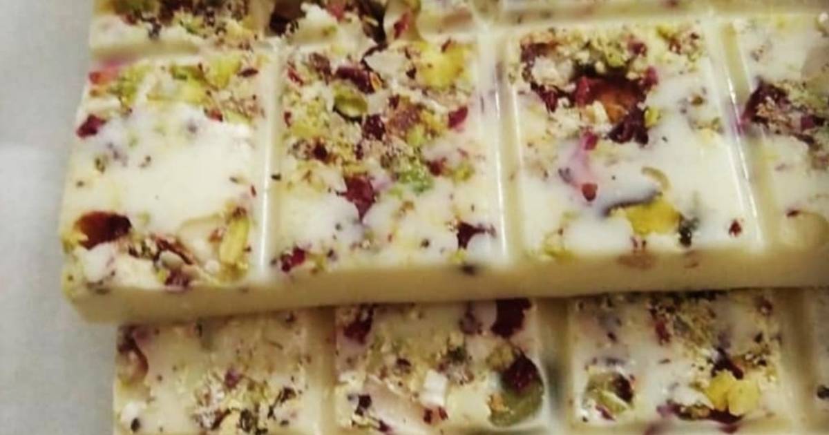 Rasmalai Chocolate Bars Recipe by DrSwati Verma - Cookpad